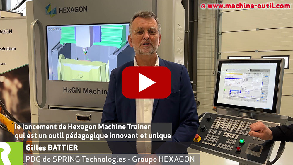 → Machine de simulation pour machines outils et de mesure tridimensionnelle