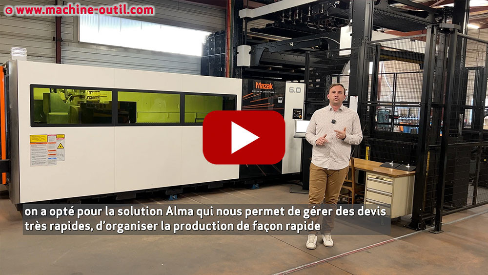 → Génération rapide du devis tôlerie et programmation du laser Mazak ...